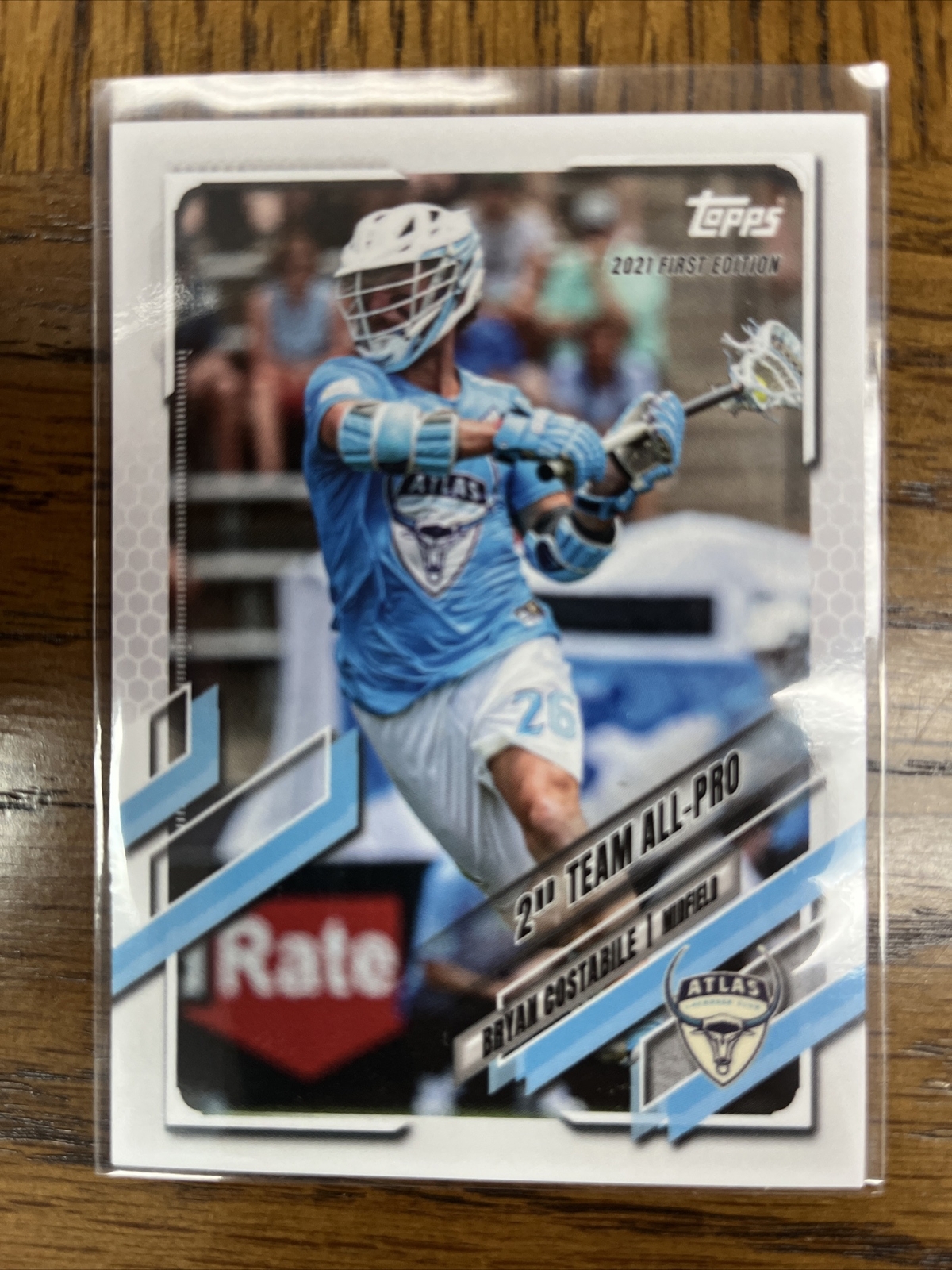 2021 Topps PLL Lacrosse, BRYAN COSTABILE, Card #46, 2nd Team All-Pro 👀🥍 ...