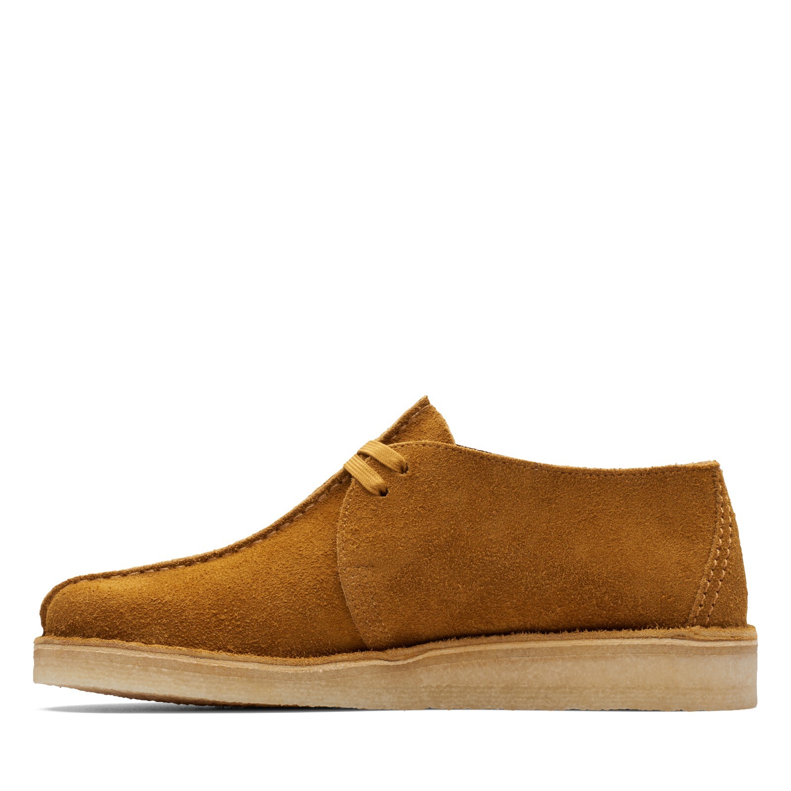 NEW Clarks Originals Desert Trek Amber Tan SUEDE LEATHER "BANK ROBBER ...