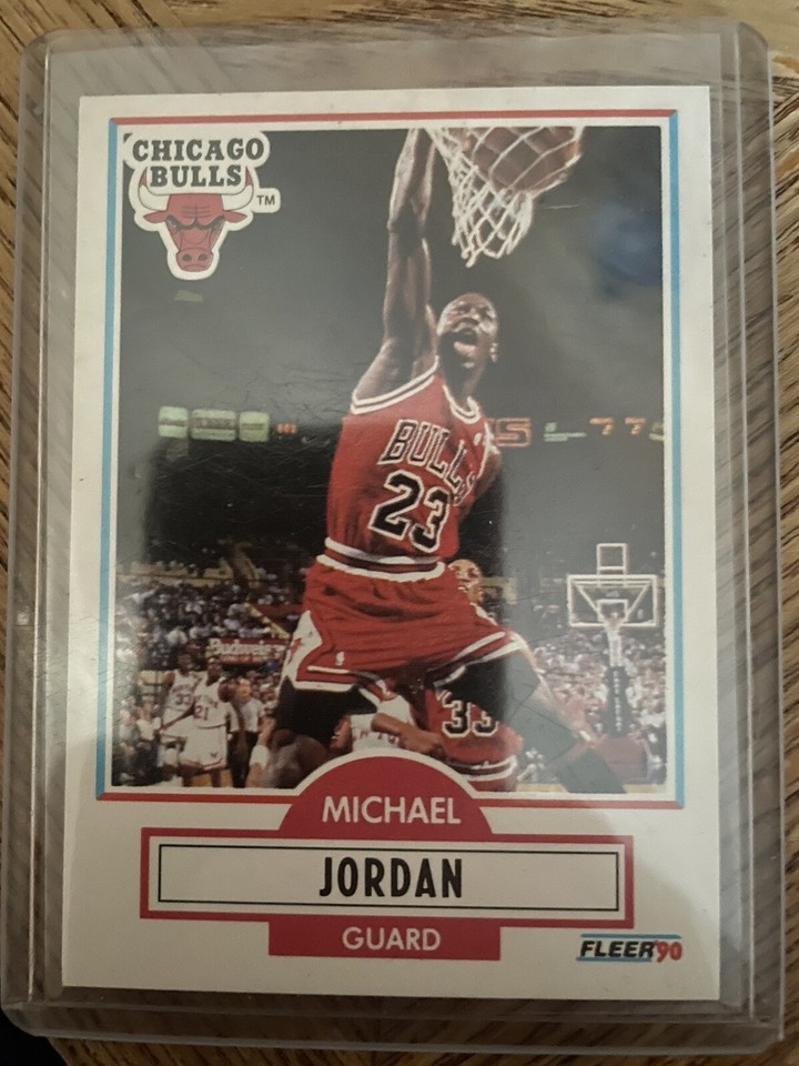 1990 Michael Jordan Fleer 90 Perfect Condition Original Owner #26 | eBay