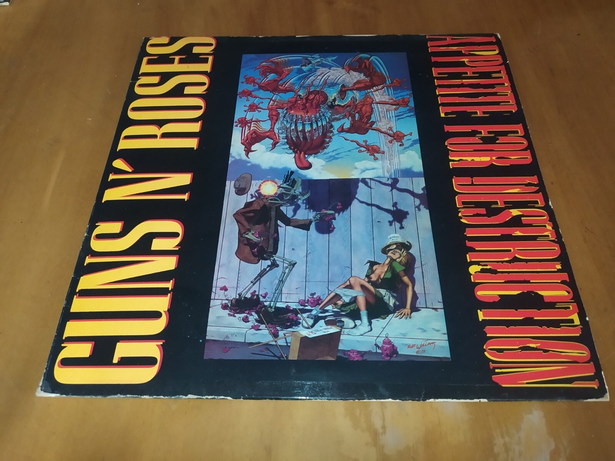 Guns N Roses Appetite For Destruction Banned Cover GUNS N ROSES