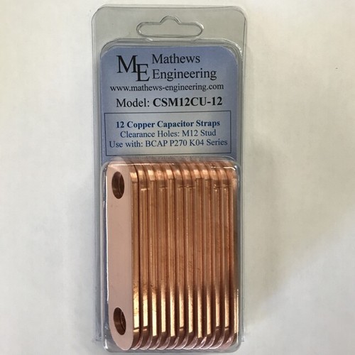 Low-Z Copper Strap,12 pack,Maxwell Ultra Capacitor Farad BCAP P270 K04 ...