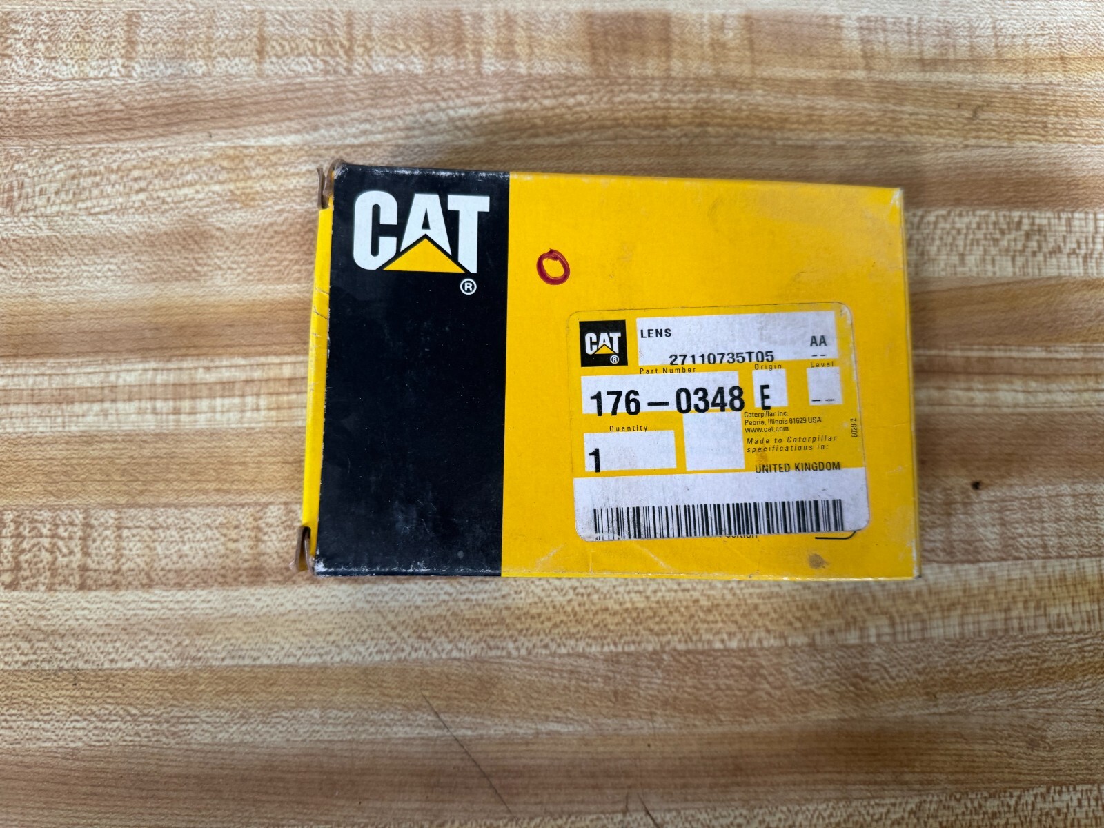 CAT GENUINE OEM 176-0348 LENS CATERPILLAR 1760348 | eBay