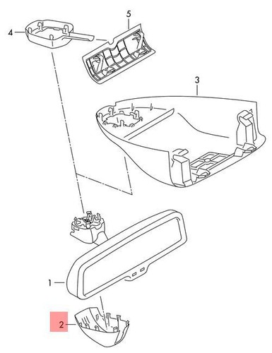Genuine Satin Black Cover Cap VW Touareg 7P5 7P6 7P6858547B9B9 | eBay