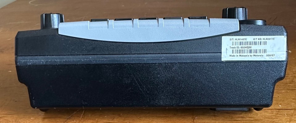 Motorola XTL5000 Model M20URS9PW1AN Digital Mobile Radio Control Head ...