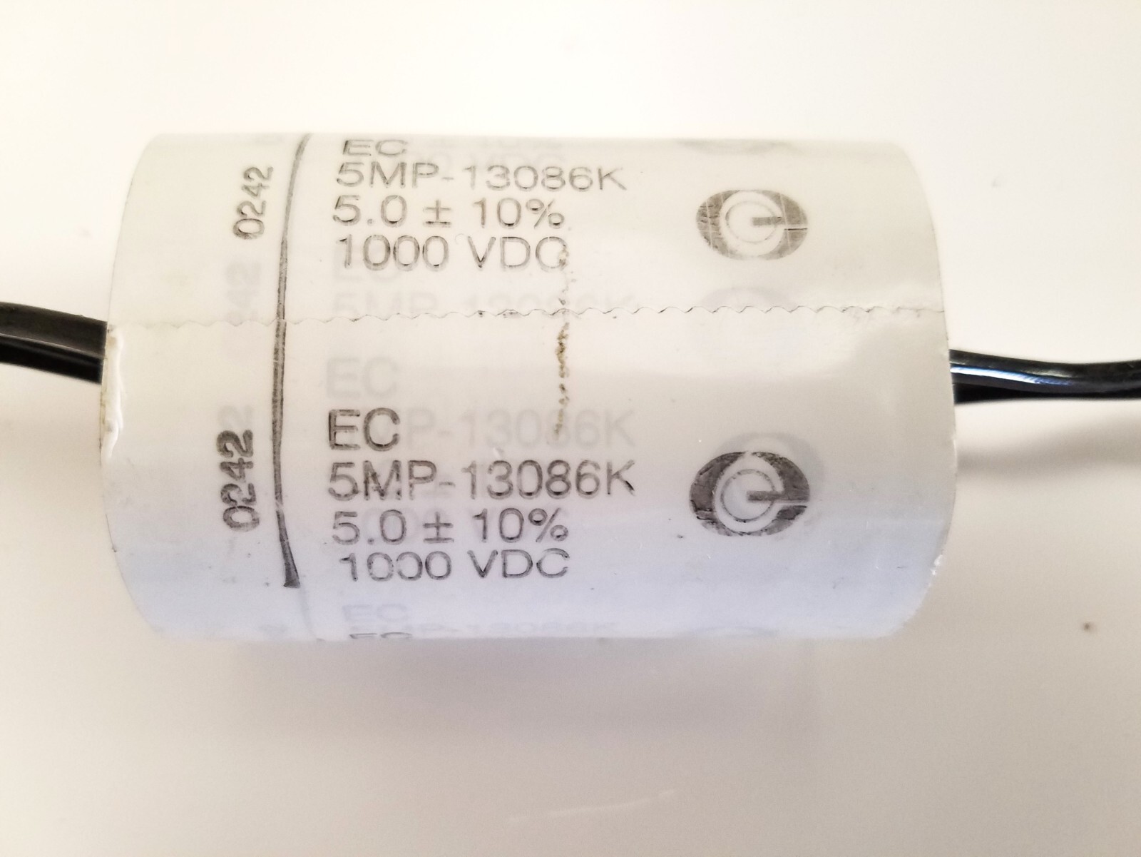 Electronic Concepts Capacitor EC 5MP 13086K 5.0+/- 10% 1000VDC | eBay