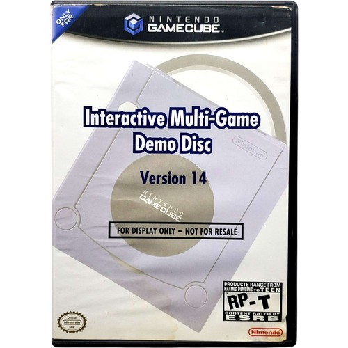 Interactive Multi-Game Demo Disc Version 14 - Nintendo Gamecube ...