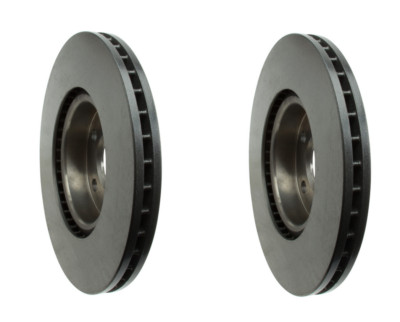 2x brembo FRONT Brake Disc Rotor Kit for Land Rover 2012-2015 Range ...