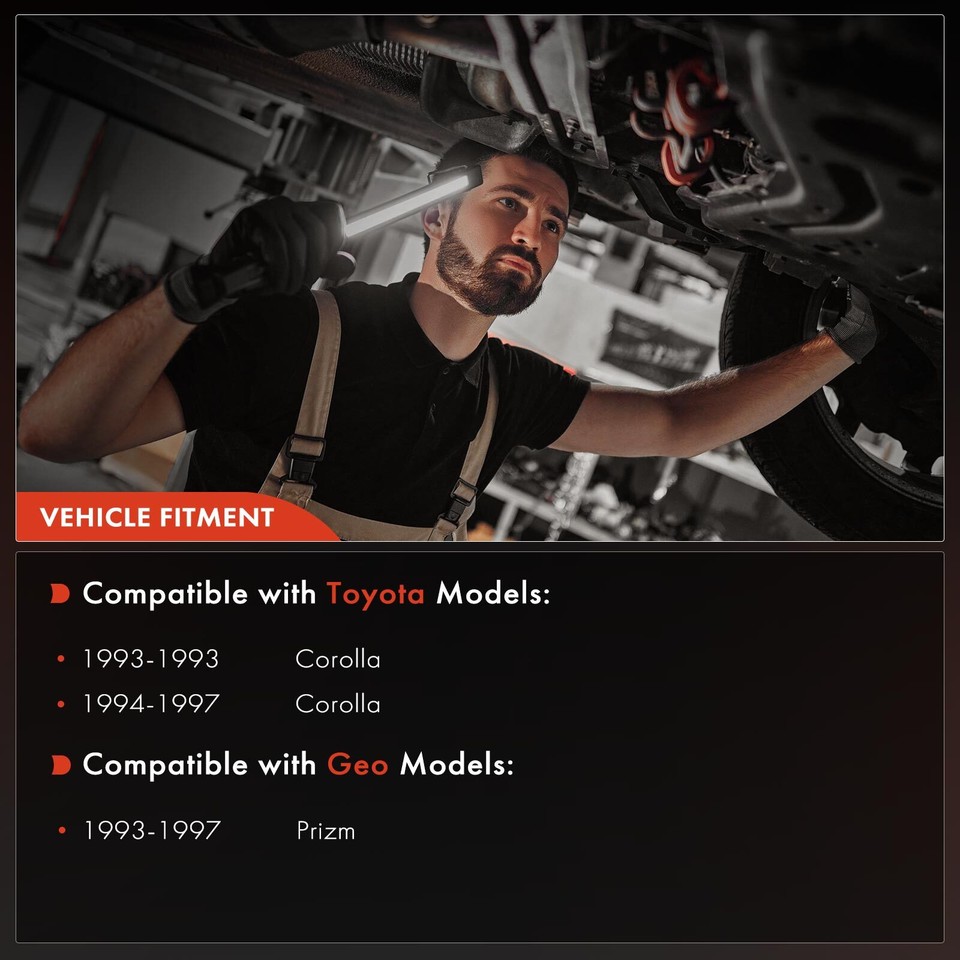 New 13 Gallons Fuel Tank for Geo Prizm Toyota Corolla 1993-1997 L4 1.6L ...