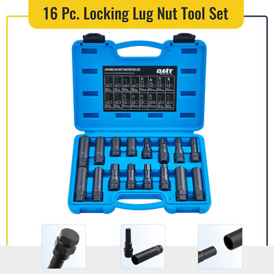 SAE Metric Wheel Lock Master Key Set for Spline Star Hex Locking Lug ...