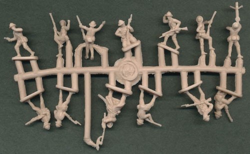 Strelets 1/72 Scale Imperial Dismounted Camel Corps Figures - Contains ...