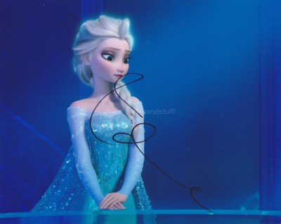Idina Menzel HAND SIGNED 10x8 Photo, Autograph Frozen 2 Elsa, Wicked ...
