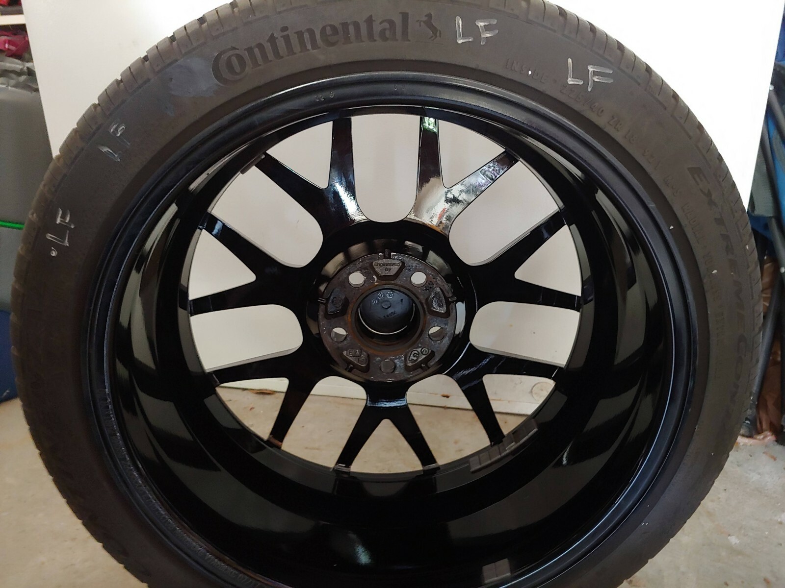 Sparco Pro Corsa 18" Wheels/ Continental Extreme Contact DS06 Tires 225 ...