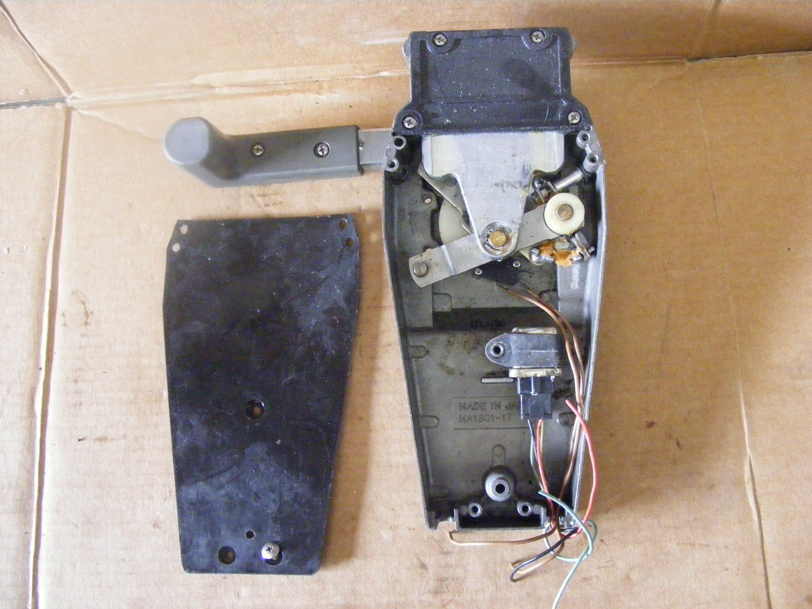 Yamaha 704 Remote Box from Twin Control without Trim Switch Outboard ...