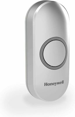 SILVER HONEYWELL DOORBELL PUSH WORKS WITH FRIEDLAND LIBRA + 2 X VARTA ...