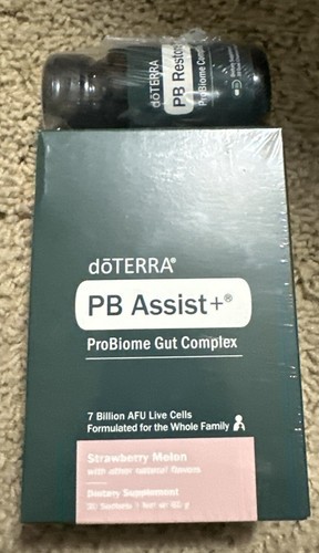 dōterra PB Restore-Capsules + PB Assist+ Packets *Probiotic* Sealed EXP ...