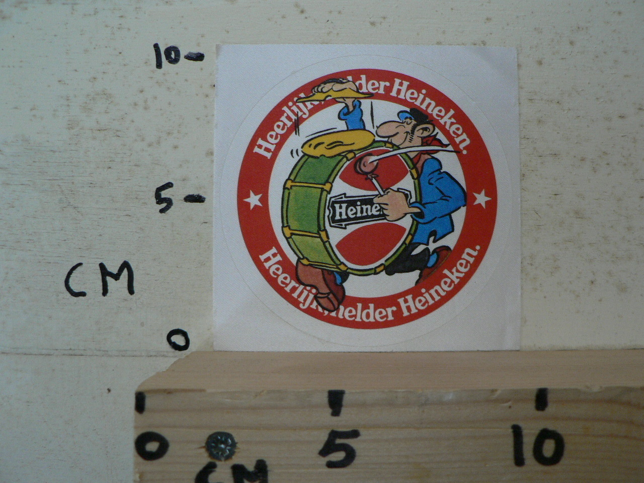 STICKER,DECAL HEINEKEN BIER, HEERLIJK HELDER HEINEKEN B | eBay