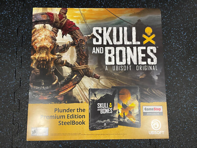 Skull And Bones GameStop Promo Posters Lot Of 2 | eBay