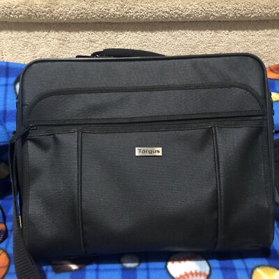 Targus Laptop Briefcase Carry Bag w Shoulder Strap | eBay