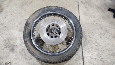 Kawasaki KZ1000 Rear Wheel Chrome Complete Axle/Cushion Drive