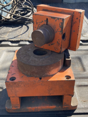 Used On Piranha Ironworker Punch 4451410 & Die Holder Assembly | eBay