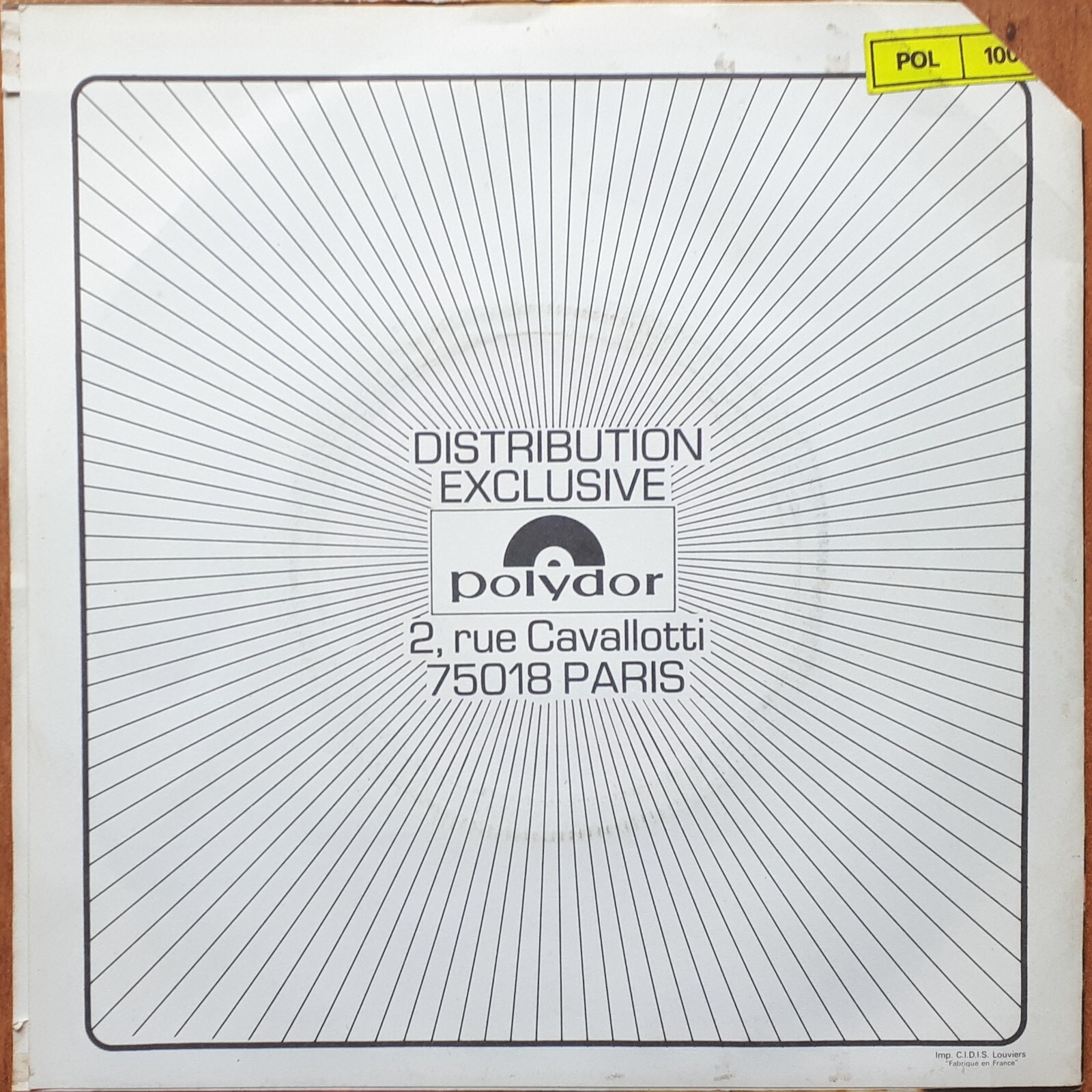 MARIE-PAULE BELLE LA PARISIENNE 45T SP 1976 POLYDOR 2056.498 VINYLE ...