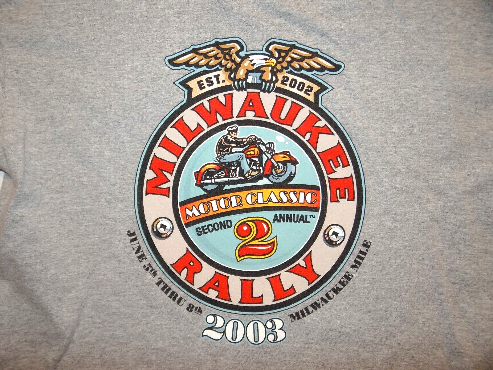 Harley Davidson Men's Milwaukee Rally T-Shirt Size XL… - Gem