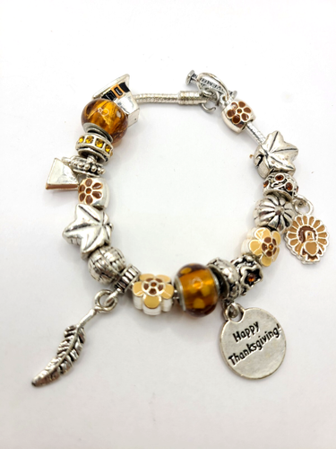 Willabee And Ward November Charm Bracelet Thanksgiving Turkey Pie ...