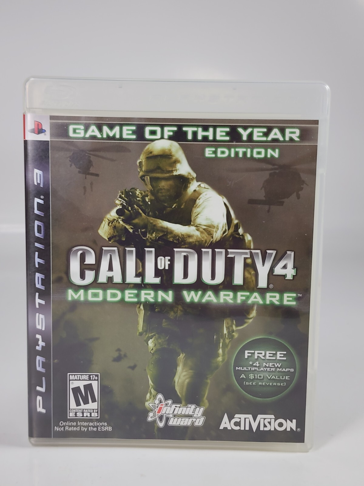 Call Of Duty 4 Modern Warfare PS3 Play Station 3 Game Of The Year ...