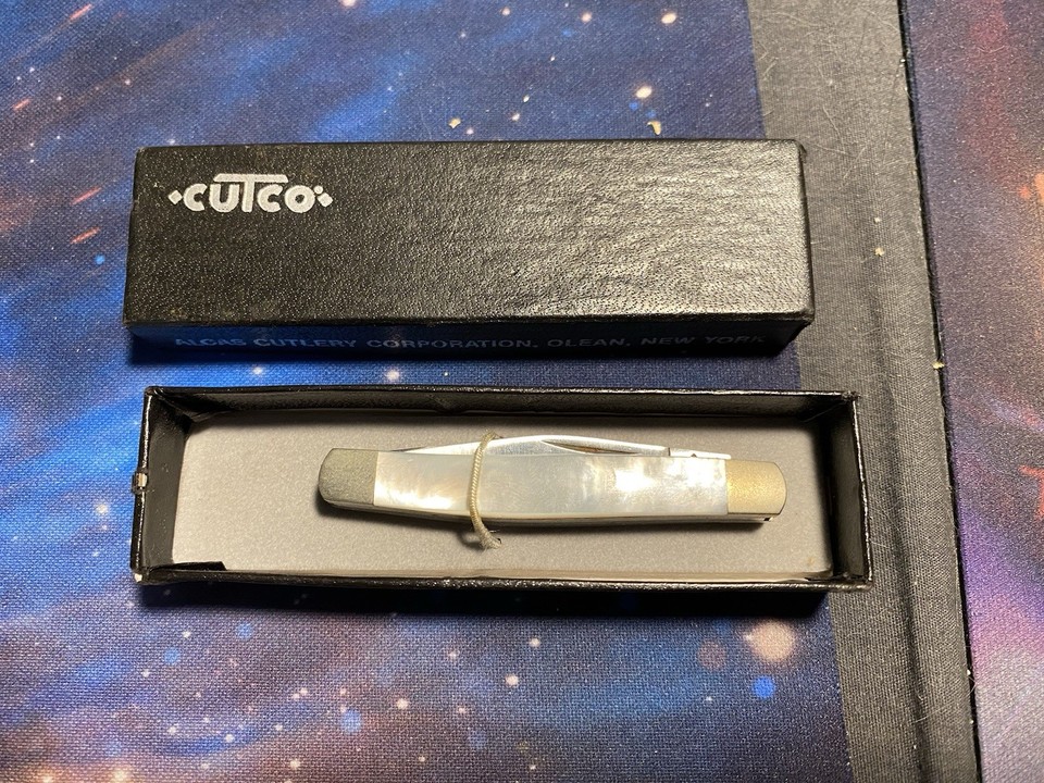 Older CUTCO 1885 USA Vintage Pearl Pocket Knife | eBay