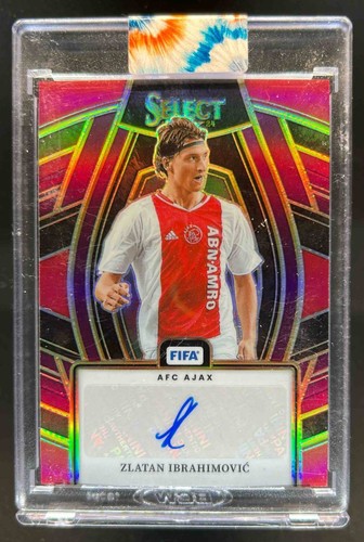 2023 Select FIFA Zlatan Ibrahimovic Signatures Purple Auto #5/10 AFC ...