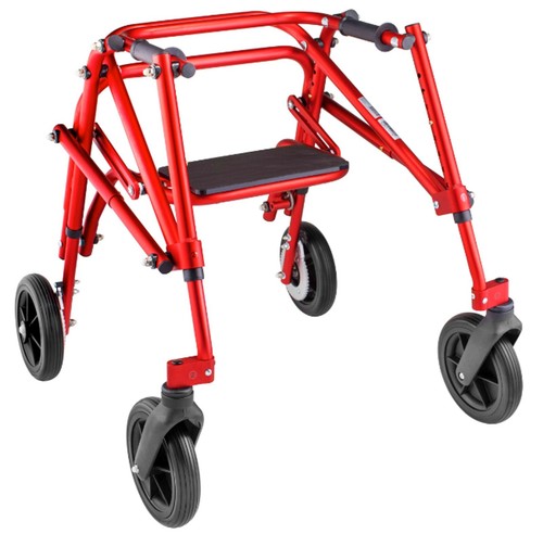 Child Posterior Gait Trainer, Pediatric Walker with Seat 8" Wheels ...