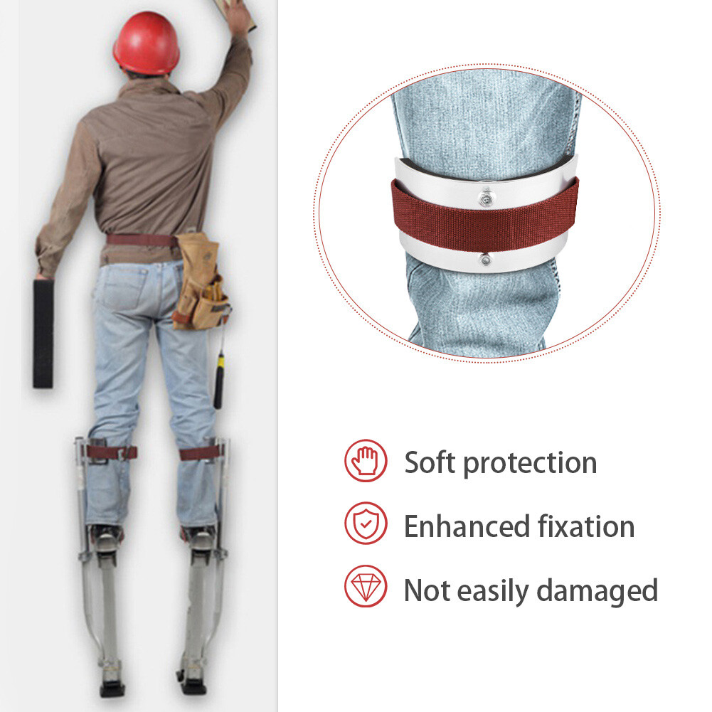 Work Fixation Drywall Stilt Replacement Part Kit Leg Strap Protective ...