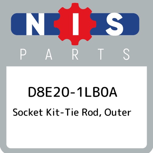D8E20-1LB0A Nissan Socket kit-tie rod, outer D8E201LB0A, New Genuine ...