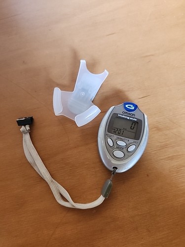 OMRON Walking Style HJ-112 Digital Pocket Pedometer with Clip Tested | eBay