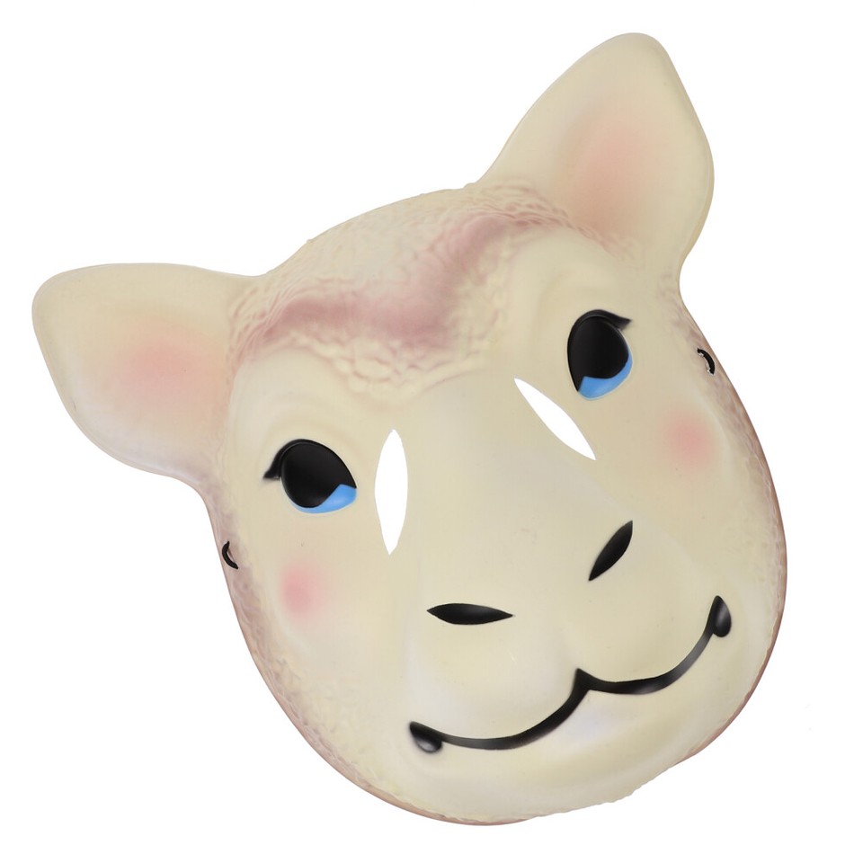 Halloween Sheep Head Mask Animal Cosplay Costume Accessory | eBay