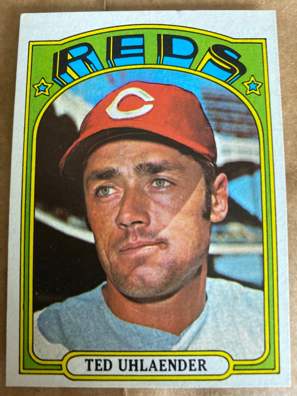 1972 Topps Baseball stunning set break #614 Ted Uhlaender MINT? | eBay