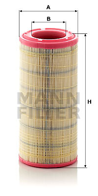 MANN-FILTER C 17 337/2 Air Filter for ,AEBI,ANDORIA,CASE IH,CLAAS,DEUTZ-FAHR | eBay UK