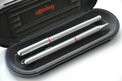 rOtring 900 VINTAGE GERMANY - Kugelschreiber Side Knock Glanz Chrom TOP ...