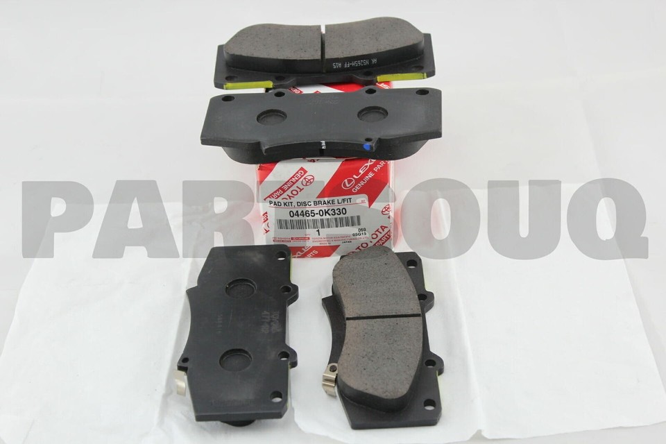 Toyota Genuine 04465-0K330 04465-0K240 Hilux 2013-2020 Front Brake Pads ...