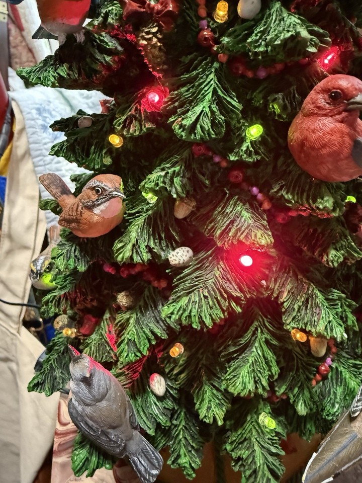 2004 Danbury Mint Bird Watcher's Christmas Tree READ | eBay