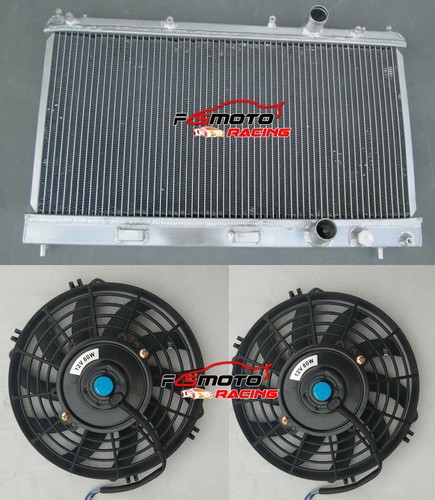 Aluminum Radiator+FANS For Dodge/Plymouth Neon 1995-1999 2.0L l4 1996 ...
