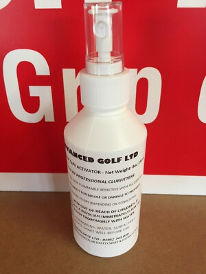 ADVANCED GOLF PREMIUM GOLF TAPE GRIP SOLVENT 8oz 236ml ACTIVATOR ...