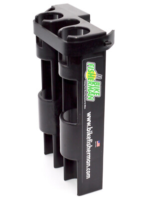 BIKE FISHERMAN - The Fishing Rod Holder for Bikes - Holds 2 Spinning ...