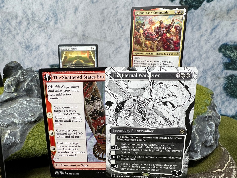 "Isshin, Two Heavens as One" Mardu Samurai - Custom Commander Deck, EDH ...