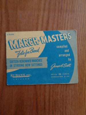 March-Masters: Folio for Band by James A Scott 1948 SC | eBay