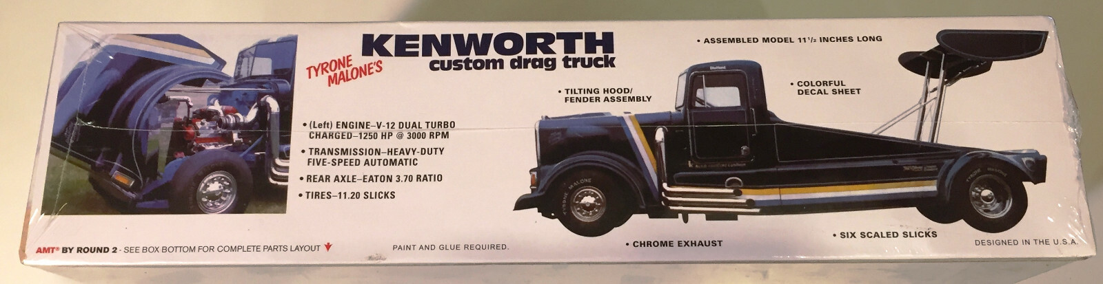 AMT 1/25 Tyron Malone’s Bandag Bandit Custom Kenworth Drag Truck | eBay