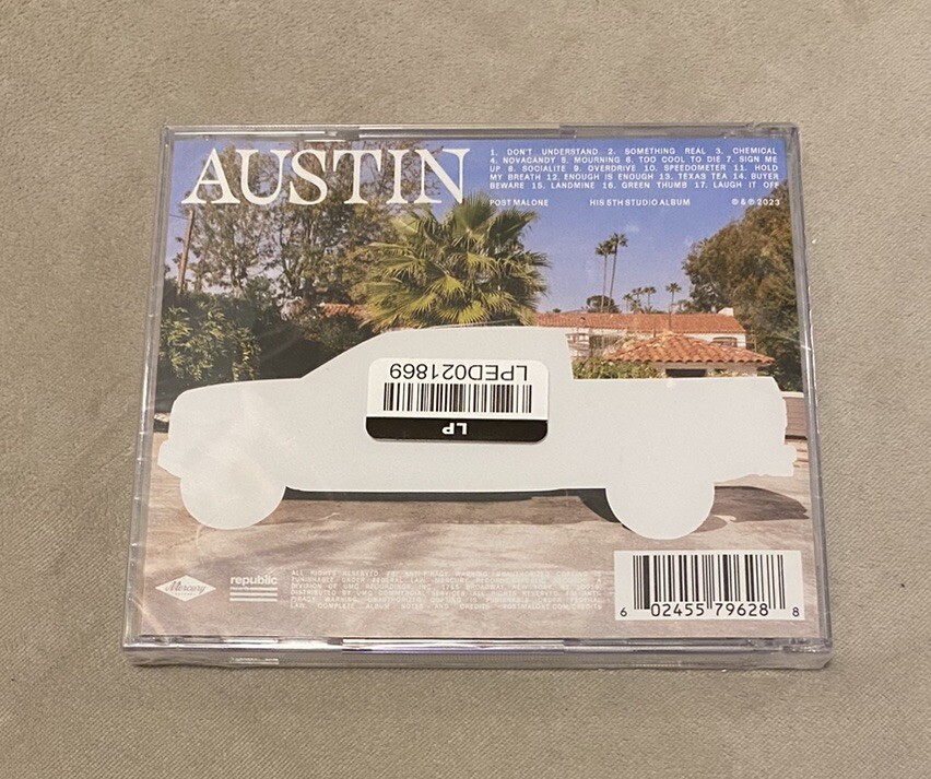 Post Malone - AUSTIN CD 602455796288| eBay