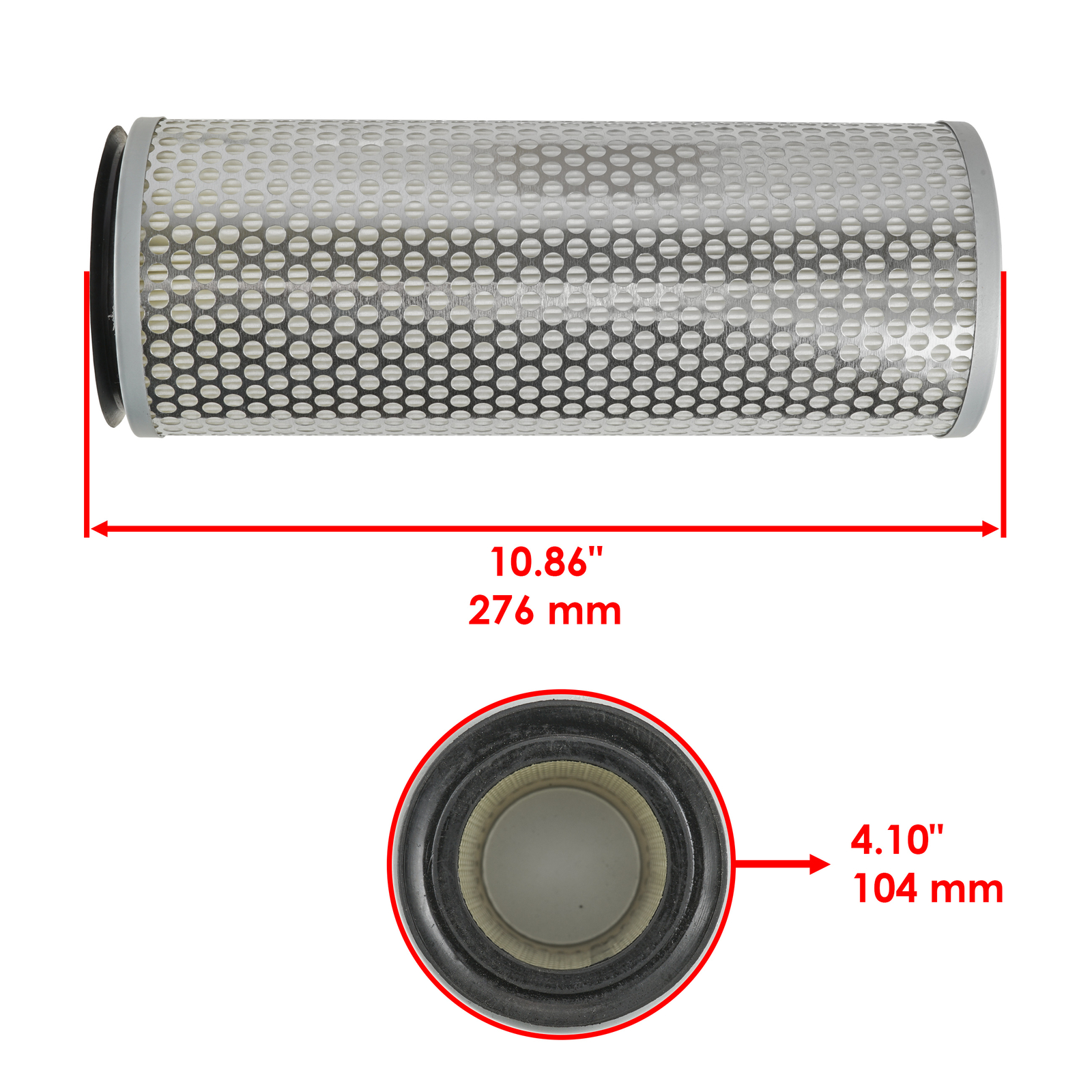 Air Intake Filter For Kawasaki 11013-7020 11013-7044 Kohler 2508301S 25 ...