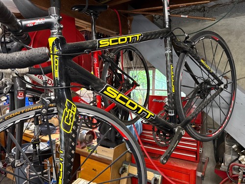 SCOTT CR1 Comp Carbon Fiber Road Bike 55 full Campagnolo | eBay