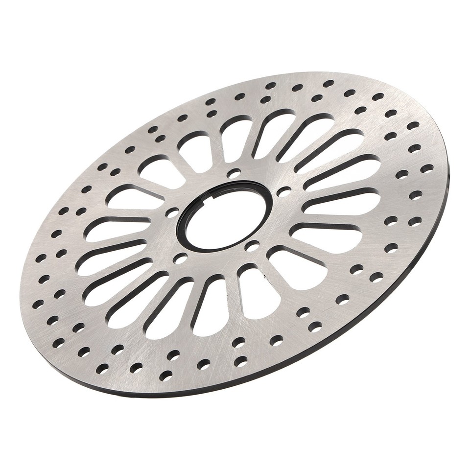 Polished Front + Rear 11.5 Brake Rotors Fatboy Heritage Softail Deluxe ...